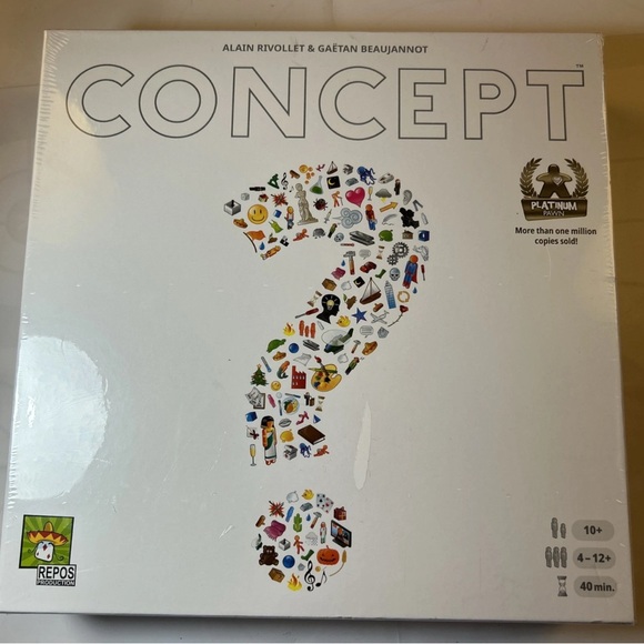 Asmodee | Games | Concept Party Game Awardwinning Board Game Teambased ...